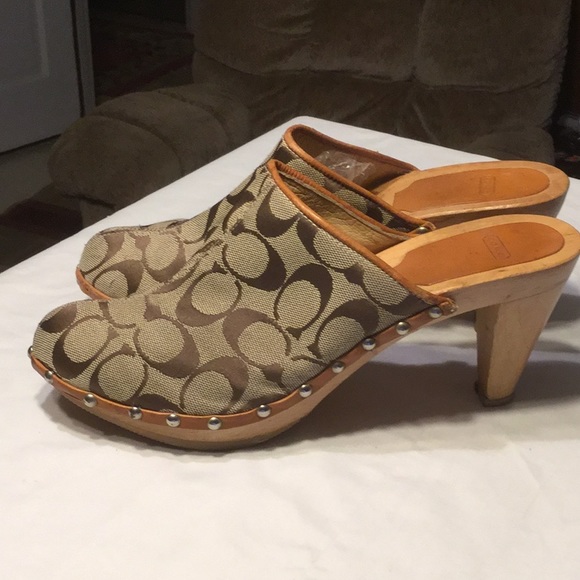 Coach | Shoes | Coach Clogs Fantastic | Poshmark